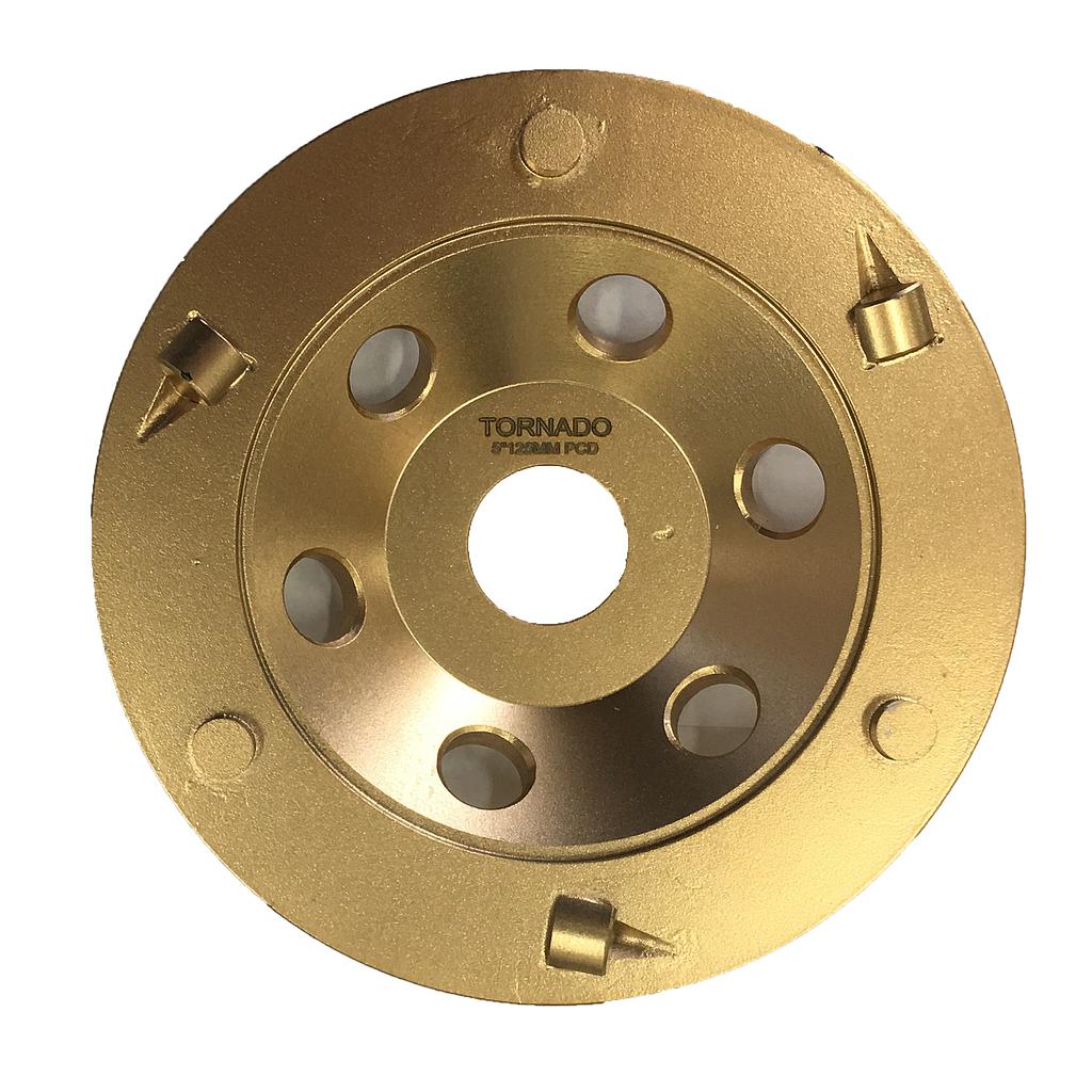 5" 125mm x 3 PCD + TCT Seg Cup Wheel | Grinding Equipment | APC