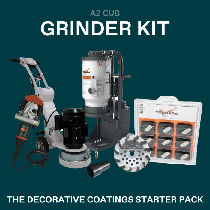 A2 Cub Grinder Kit | Grinding Equipment | All Purpose Coatings